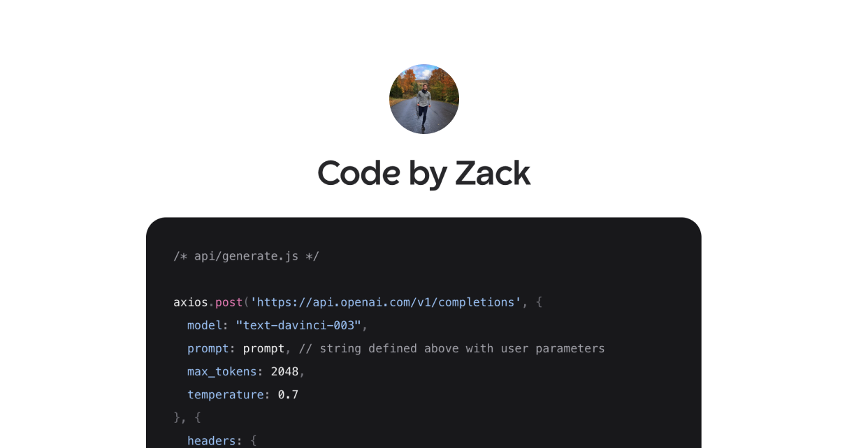 Code by Zack